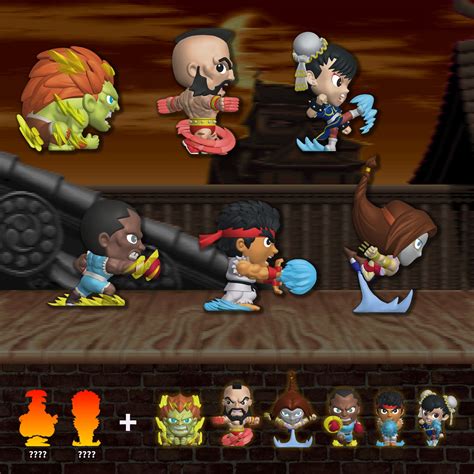 Kd T And Novelty Street Fighter三十五週年紀念盲盒 品牌直送 Searchingc