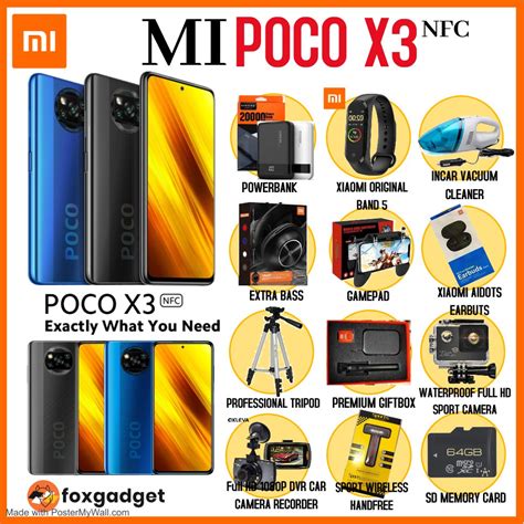 Xiaomi Poco X Pocophone X Nfc Gb Ram Gb Gb Rom Ready Stock Lowest Prices