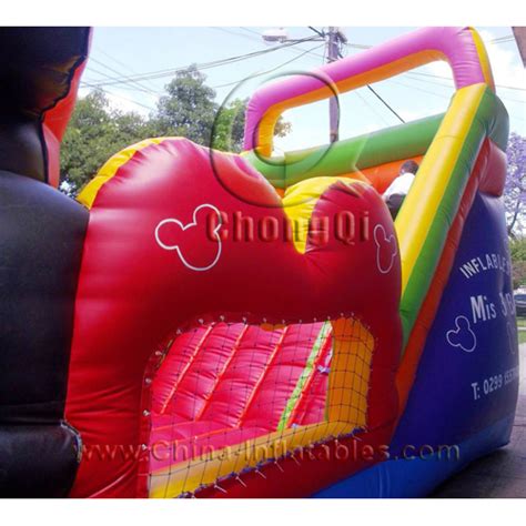 Inflatable Mickey Mouse Bouncer And Slide Nocqs678 For Sale Factory