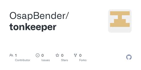 github osapbender tonkeeper