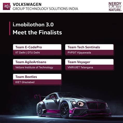 Valluri Sri Sravya On Linkedin Techsentinals Top5 Unstop Volkswagen Volkswagenindia
