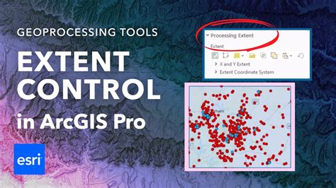 Extent Control For Geoprocessing Tools In Arcgis Pro Tutorial Youtube