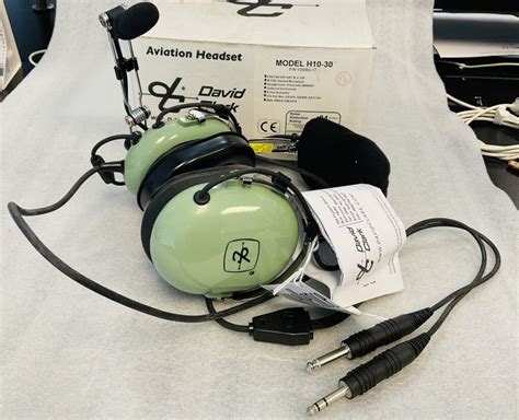 12508g 17 Model H10 30 Headset David Clark Abc Intercargo Parts