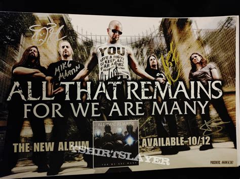 All That Remains All That Remains Promo Poster Other Collectable