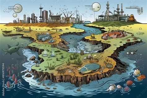 Illustrate A Detailed Diagram Of A Bioremediation Process Using