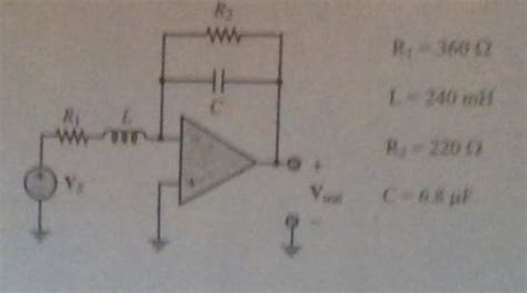 Solved Determine An Expression For The Transfer Function Of Chegg