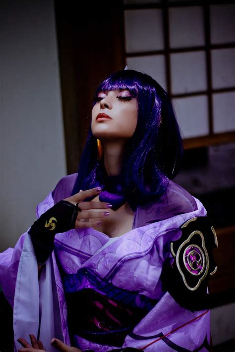 Raiden Shogun Cosplay By Rizzyun Genshin Impact Hoyolab