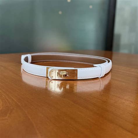 Wbb 31wt White Biko Elegant Belt For Women When Classy Meets Classic