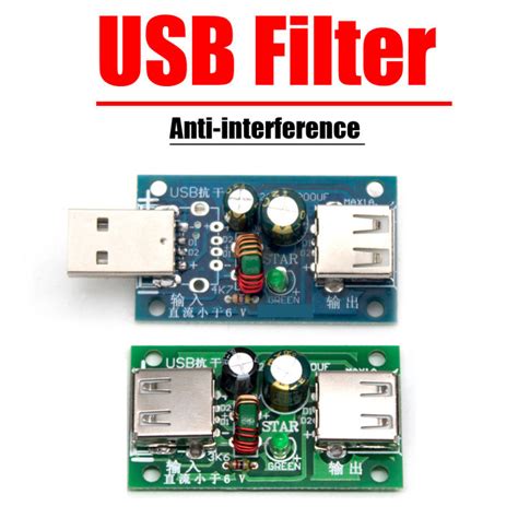 5v Usb Filter Board Usb Anti Interference Power Filter Board Noise