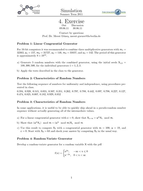 Exercise 04 Pdf Algorithms Statistics