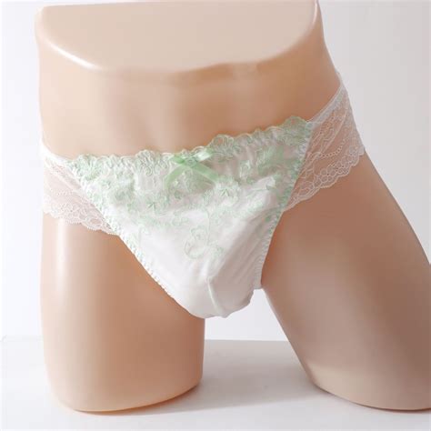 Sexy Lace Mens Panties With Pouch Cissify