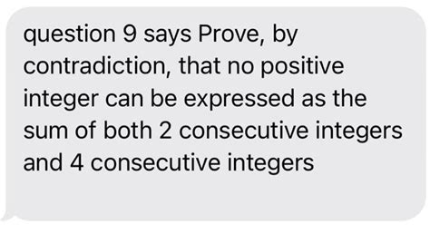 Solved Question 9 Says Prove By Contradiction That No