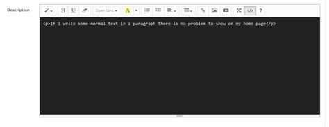 Php My Html Content Disappear After Saving In Opencart Module Stack