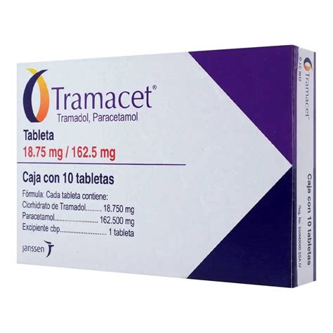 Tramacet Janssen 18 75mg 162 5mg Caja Con 10 Tabletas Zafir Medical Center