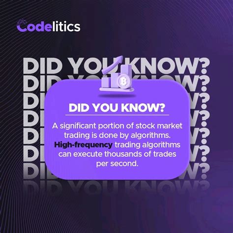 How High Frequency Trading Algorithms Automate Stock Market Trades