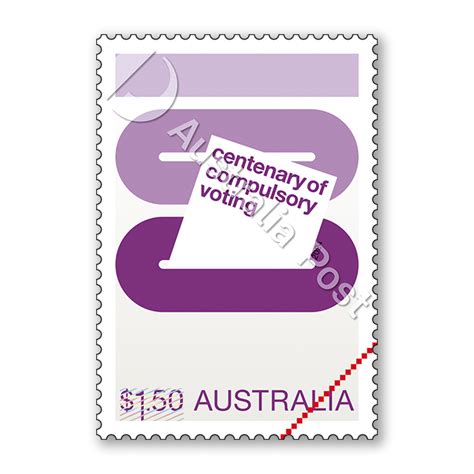 Centenary Of Compulsory Voting Australia Post