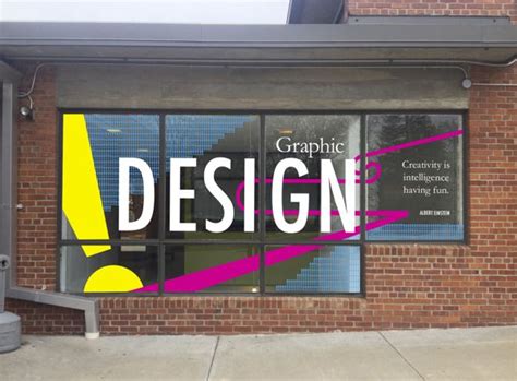 Irving Window Sticker By Lauren Lanigan Via Behance Glass Sticker Design Storefront Design