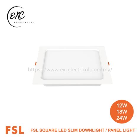 Fsl Square Led Slim Downlight Panel Light Lighting Fsl Panel Light