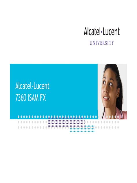 Alu Passive Optical Networking 2 Pdf Telecommunications