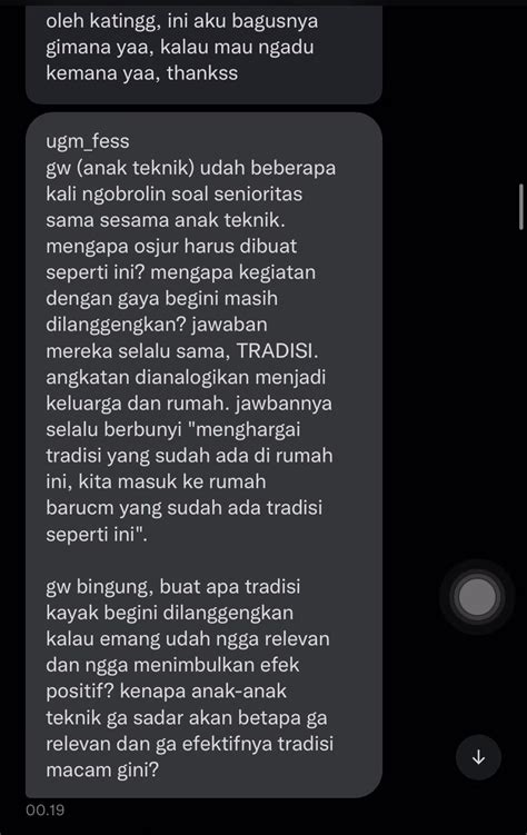 UGM_FESS on Twitter: "wait mau nambahin satu lagi, jadi kadang dia memang # ...