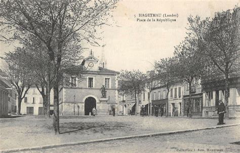 Hagetmau Place De La Republique à Hagetmau Cartorum