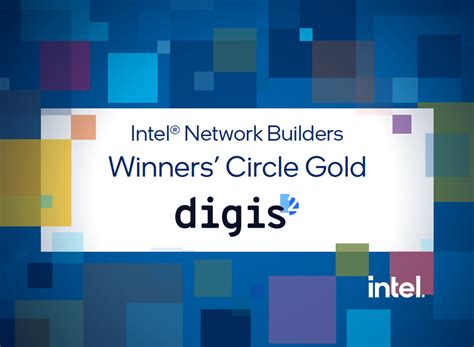 Intel® Network Builders Winners Circle 2022 Gold Digis Squared