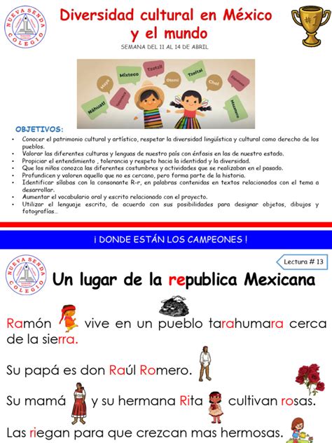 Diversidad Cultural De México Para Niños Pdf
