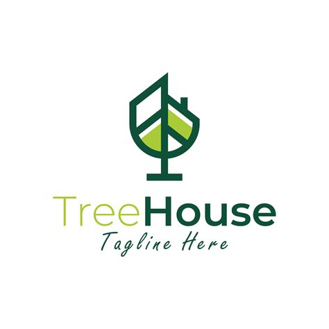 Tree House Vector Logo 36251873 Vector Art At Vecteezy
