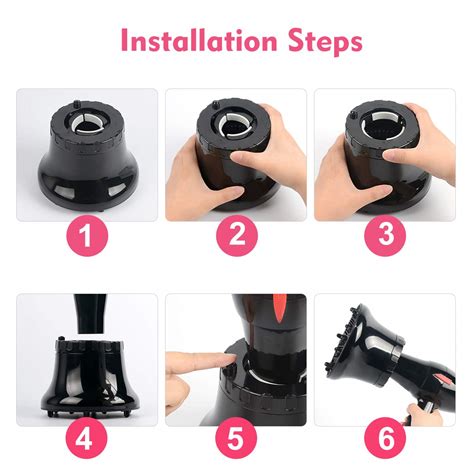 Universal Hair Dryer Diffuser Blow Dryer Diffuser Black TheShop Pk