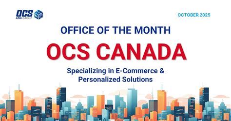 Office Of The Month Ocs America｜overseas Courier Service Co Ltd