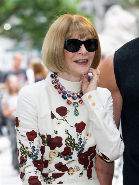 Anna Wintour Makes First Appearance Since Stepping Down As Vogue Editor