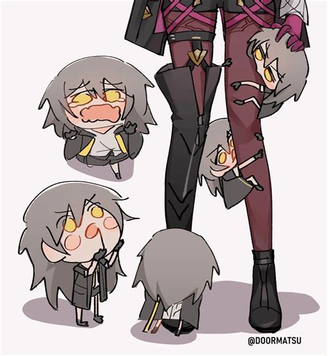 Stelle X Kafka Cute Drawings Anime Funny Character Design