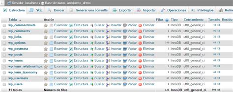 instalar wordpress con utf8 general ci y no con utf8mb4 unicode ci g