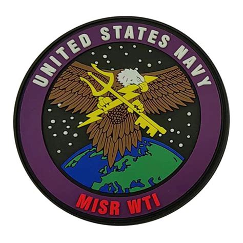 Usn Misr Wti Pvc Patch United States Navy Maritime Intelligence Surveillance And