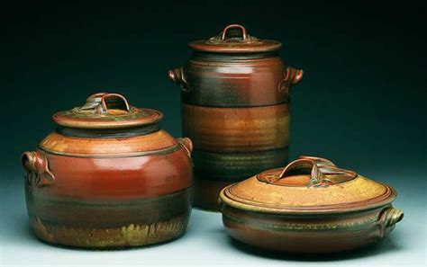 Beautiful Storage Jars From Robert Crystal Pottery Ceramic Glaze