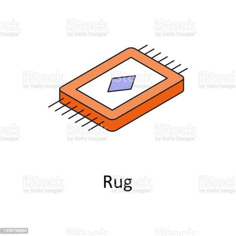 깔개 벡터 아이소메트릭 채워진 윤곽선 디지털 또는 인쇄 프로젝트를 위한 아이콘입니다 0명에 대한 스톡 벡터 아트 및 기타 이미지 0명 고대의 깔개 Istock