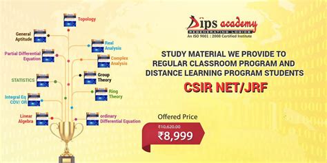 CSIR NET JRF GATE Mathematics Study Material Dips Academy