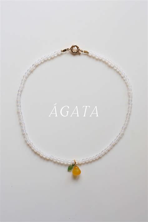 Ágata Necklace — Eros Python