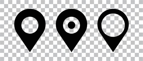 Map Pin Icons For Maps Of Various Shapes 48838998 Vector Art At Vecteezy