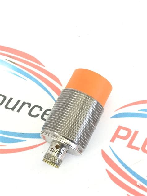 IFM ELECTRONIC IIS227 100Hz INDUCTIVE CYL PROXIMITY SENSOR MAX DETECT 22 0mm