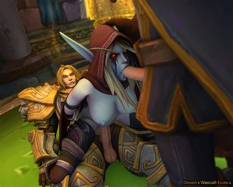 Rule 34 1girls 2boys 3d Anduin Wrynn Blizzard Entertainment Blowjob