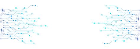 Artificial Intelligence Technology Web Background Vector Image