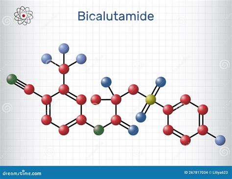 Bicalutamide Molecule It Is Nonsteroidal Anti Androgen For Prostate