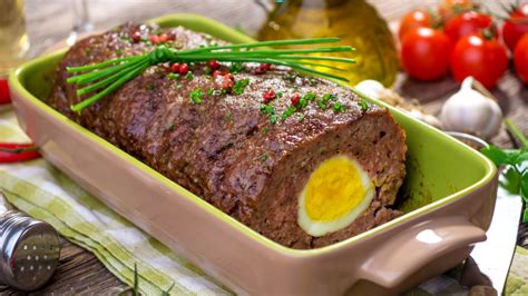 Do Your Meatloaf A Favor And Add Hard Boiled Eggs