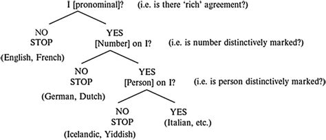 The Implicational Scale For The Ns Parameter Download Scientific Diagram