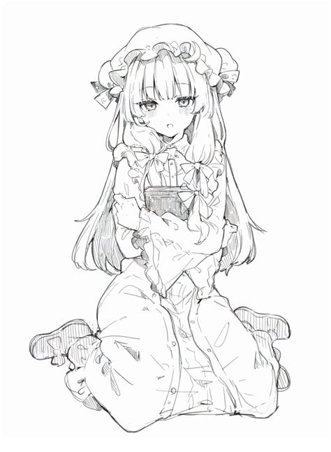 Patchouli Knowledge Touhou Drawn By Ikeuchitanuma Danbooru