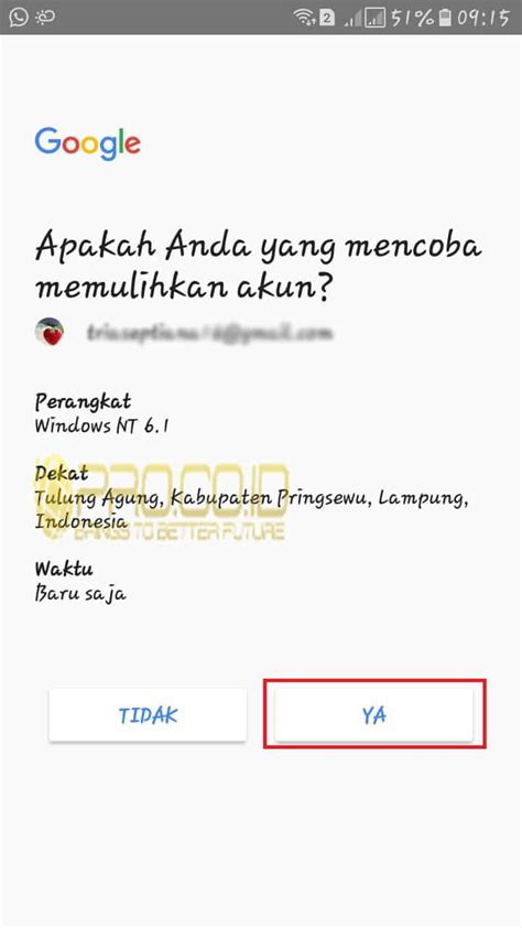Lupa Password Gmail Di Android Begini Cara Mengatasinya 100 Berhasil