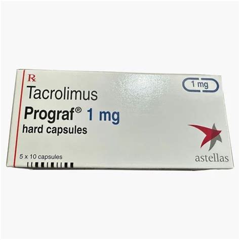 Prograf 1mg Capsules At ₹ 20289strip Immunosuppressive Drugs In