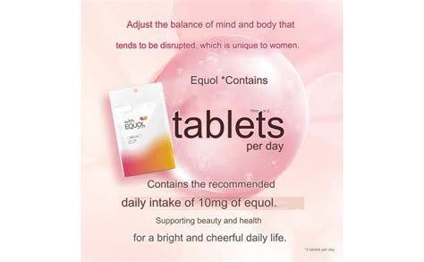 Fair Kanpai Equol 10mg Supplement Domestic Manufacture Small Soy Isoflavones With