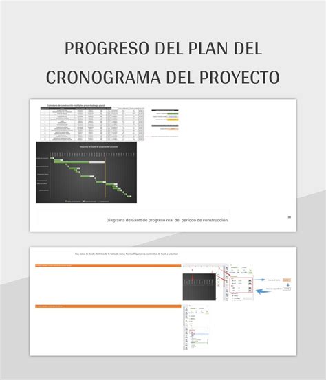 Plantilla De Formato Excel Diagrama De Gantt Del Plan De Trabajo De